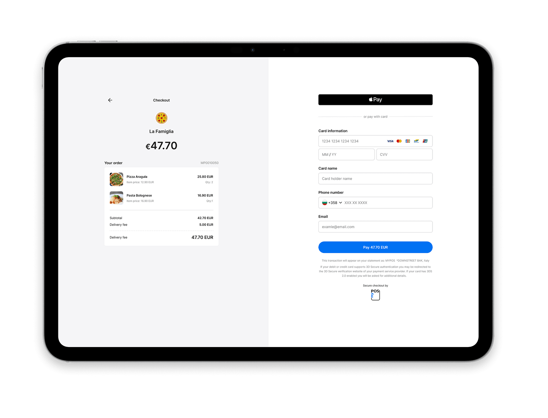 myPOS Checkout - veilige internetkassa voor je webshop