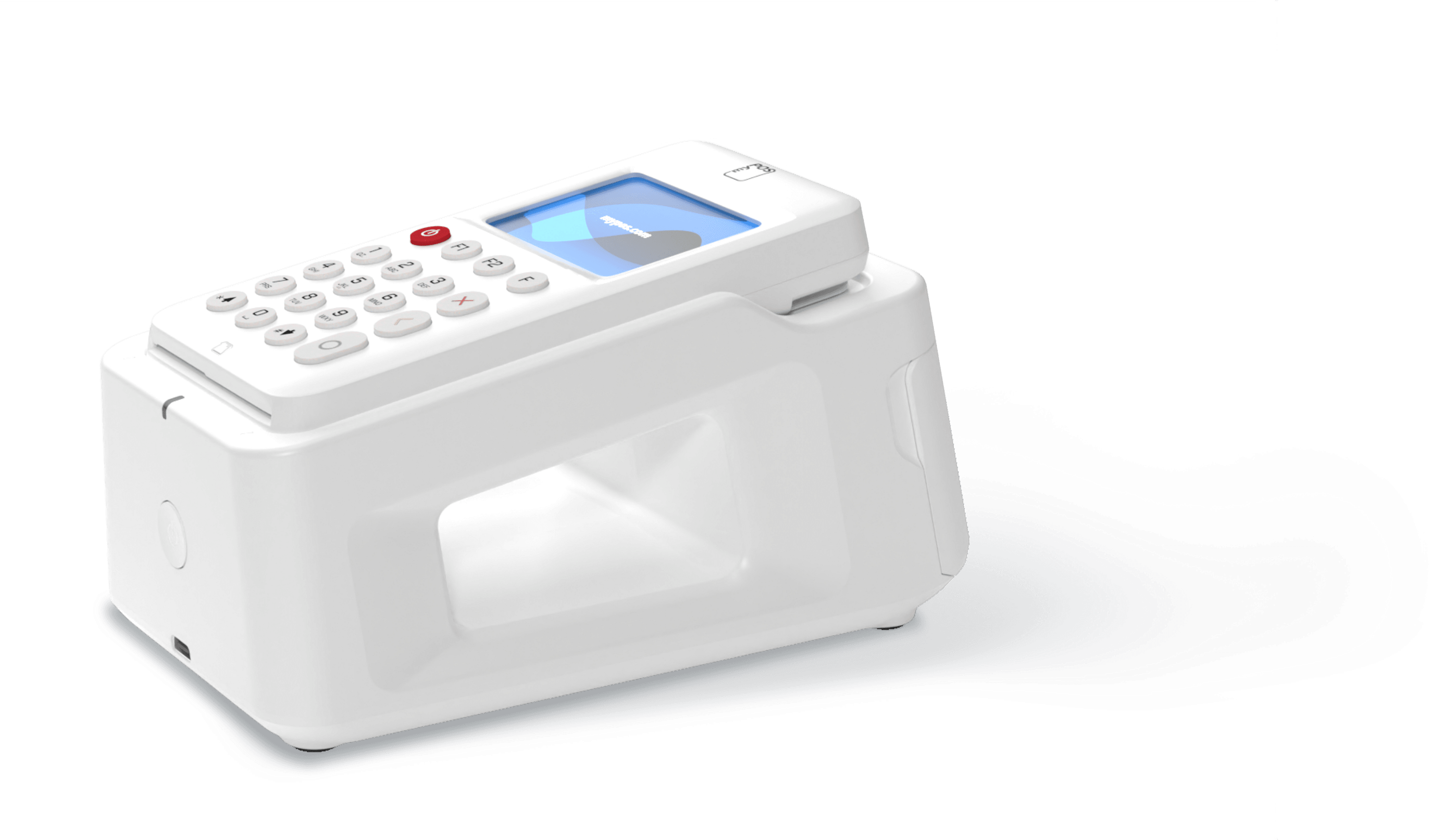 myPOS Go Combo - τερματικό POS + βάση φόρτισης με εκτυπωτή