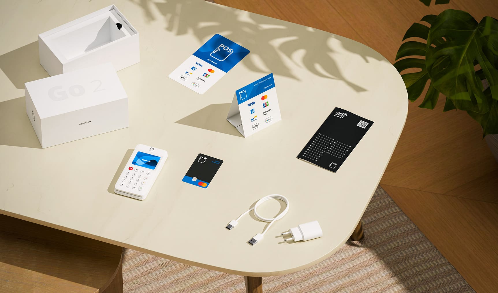 myPOS Go 2: Συμπαγής λύση POS για την επιχείρησή σας