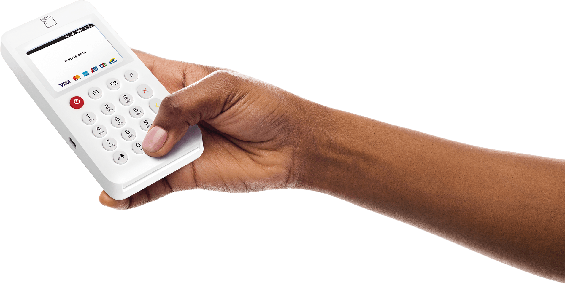 Achiziționați un terminal POS compact la un preț accesibil | myPOS Go 2