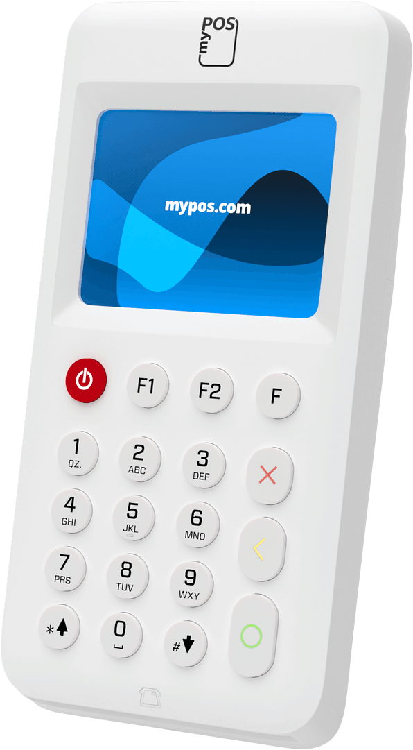 Achiziționați un terminal POS compact la un preț accesibil | myPOS Go 2