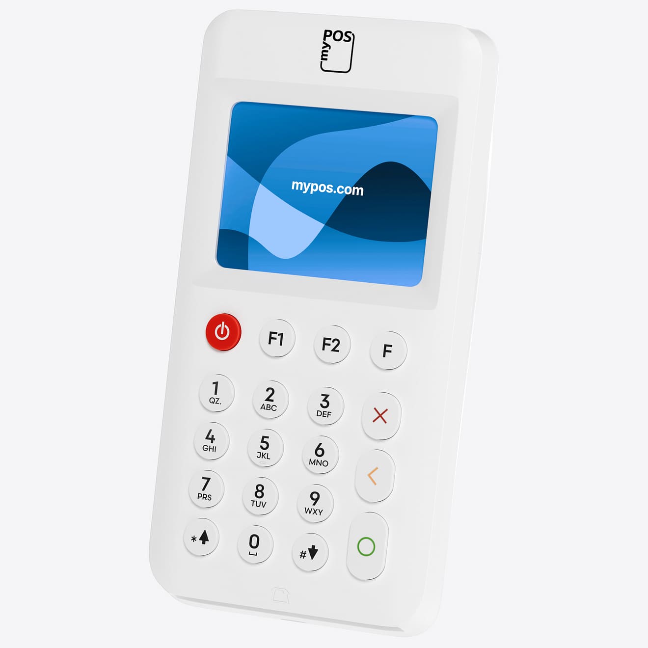 Portable card reader for small businesses - myPOS Go 2