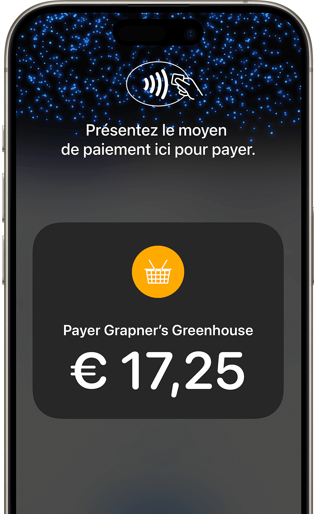 Appuyez pour Payer sur iPhone - myPOS