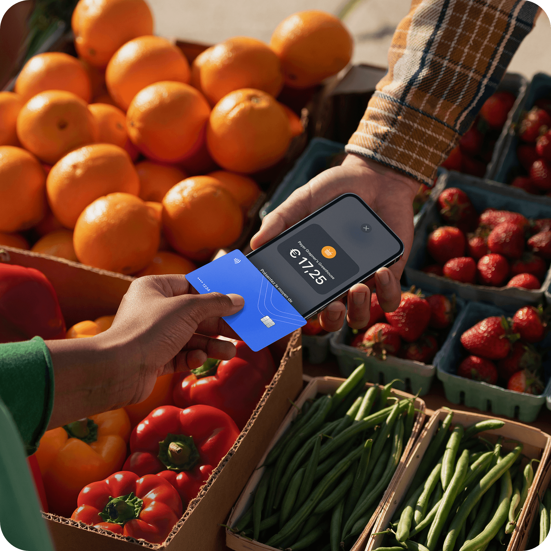 Appuyez pour Payer sur iPhone - myPOS