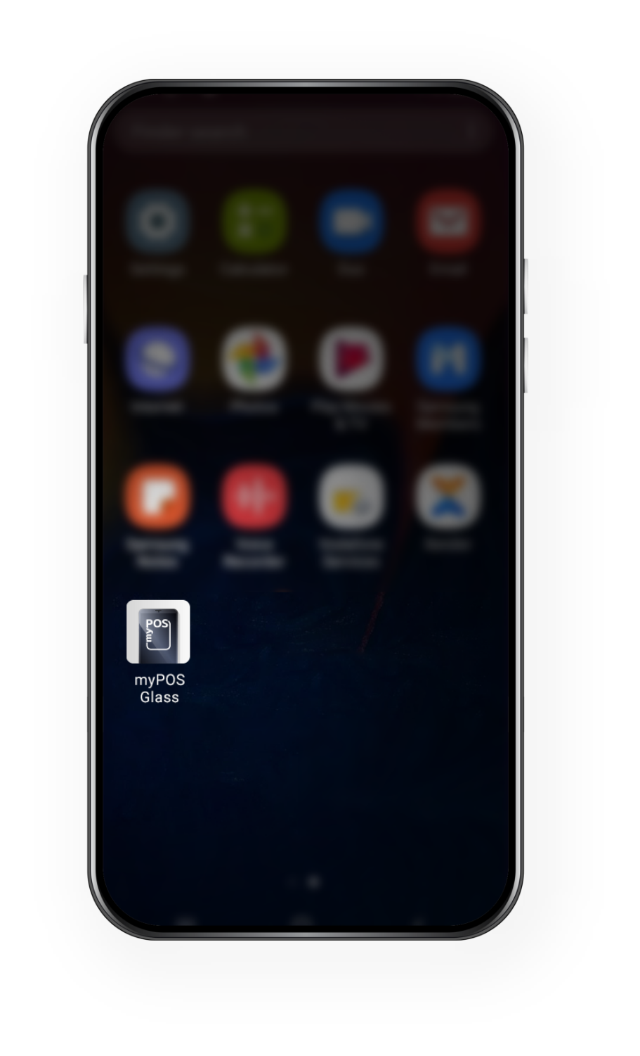 Take card payments on your phone - myPOS Glass softPOS app