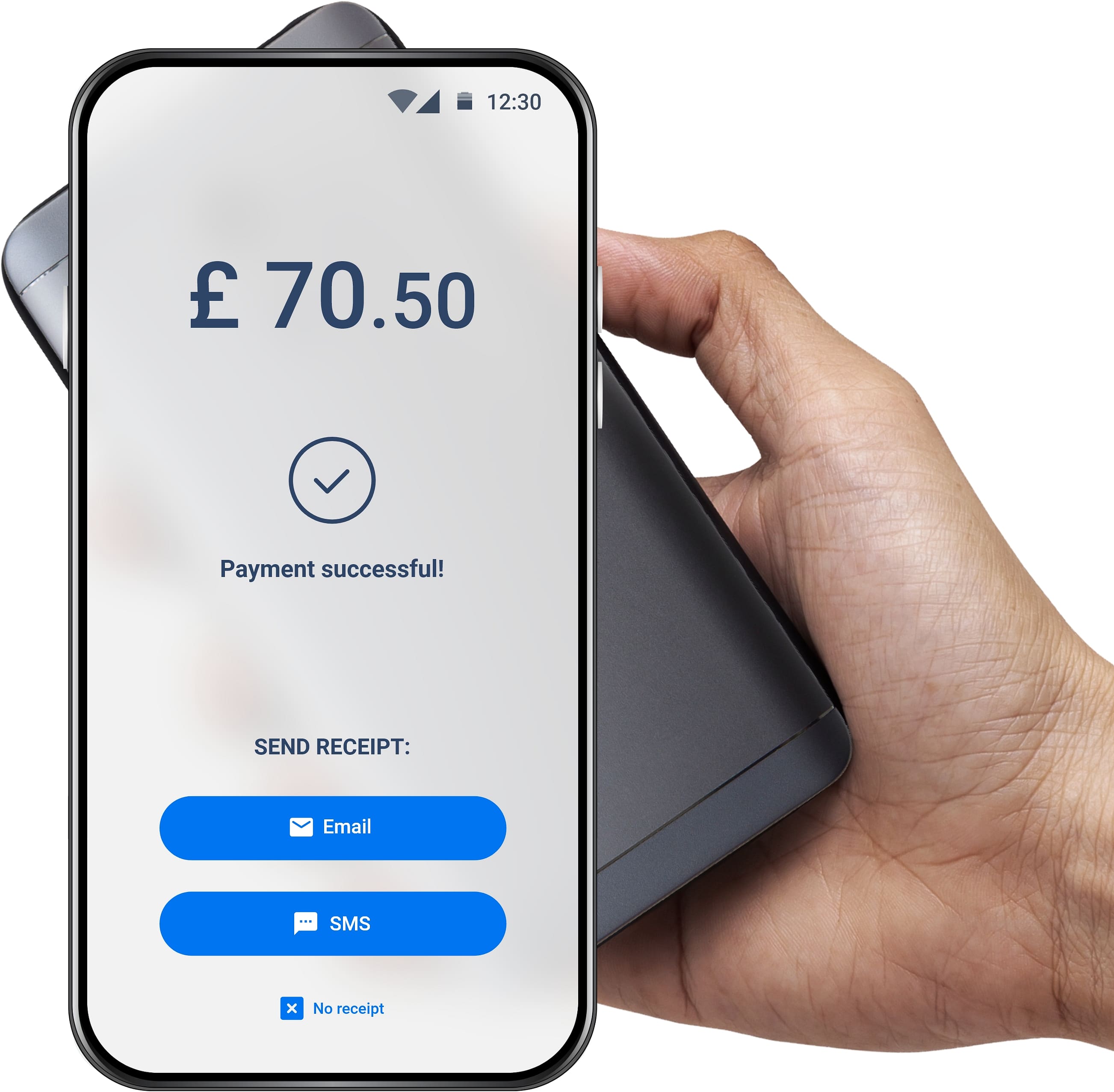 Take card payments on your phone - myPOS Glass softPOS app