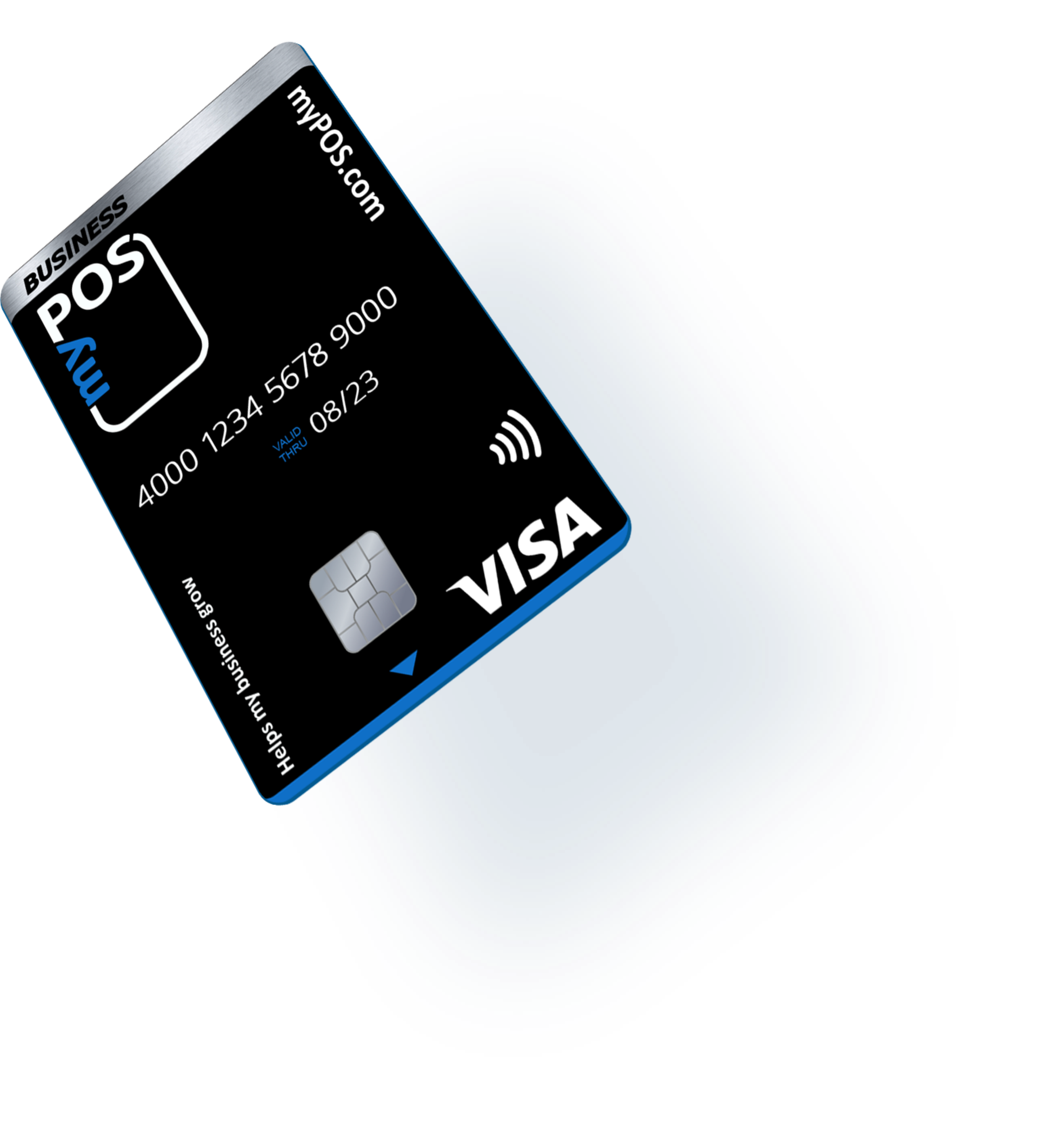 Take card payments on your phone - myPOS Glass softPOS app