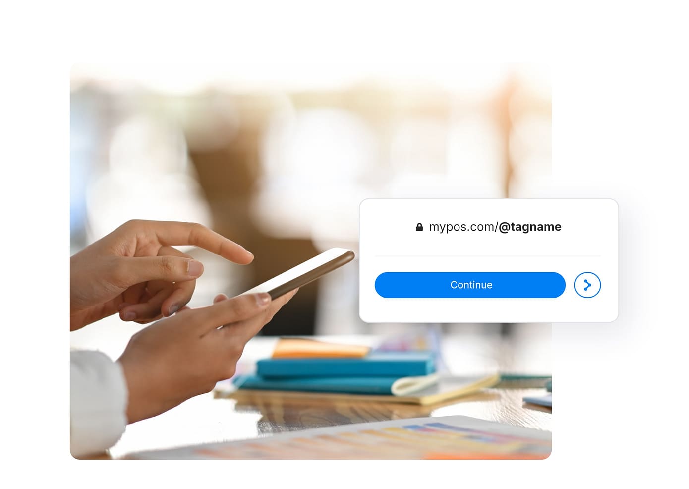 myPOS Payment Tag | Multiple-use customisable payment link
