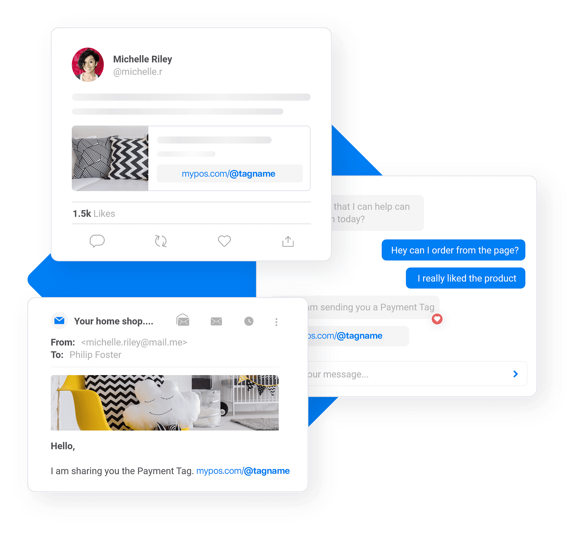 myPOS Payment Tag | Multiple-use customisable payment link