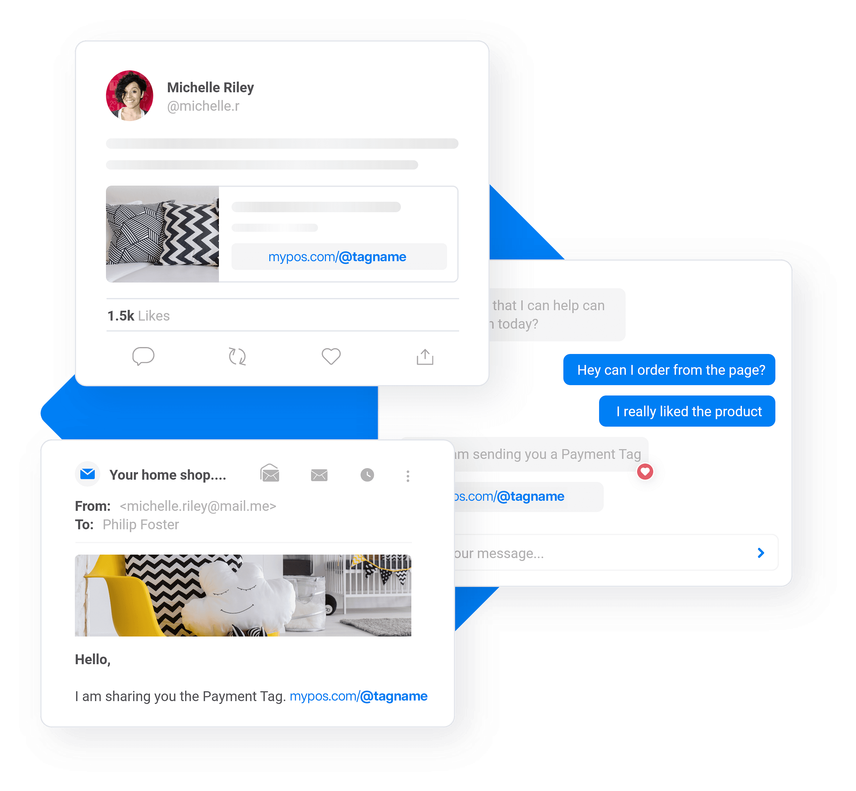 myPOS Payment Tag | Multiple-use customisable payment link