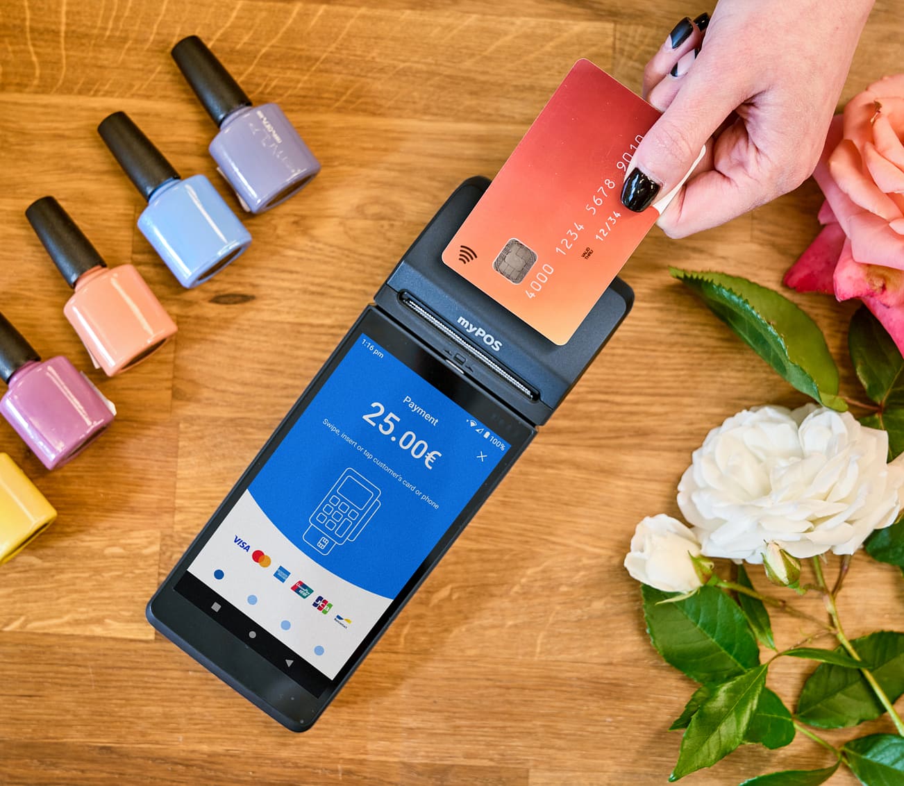 Terminal POS de carduri pentru orice tip de afacere de la myPOS