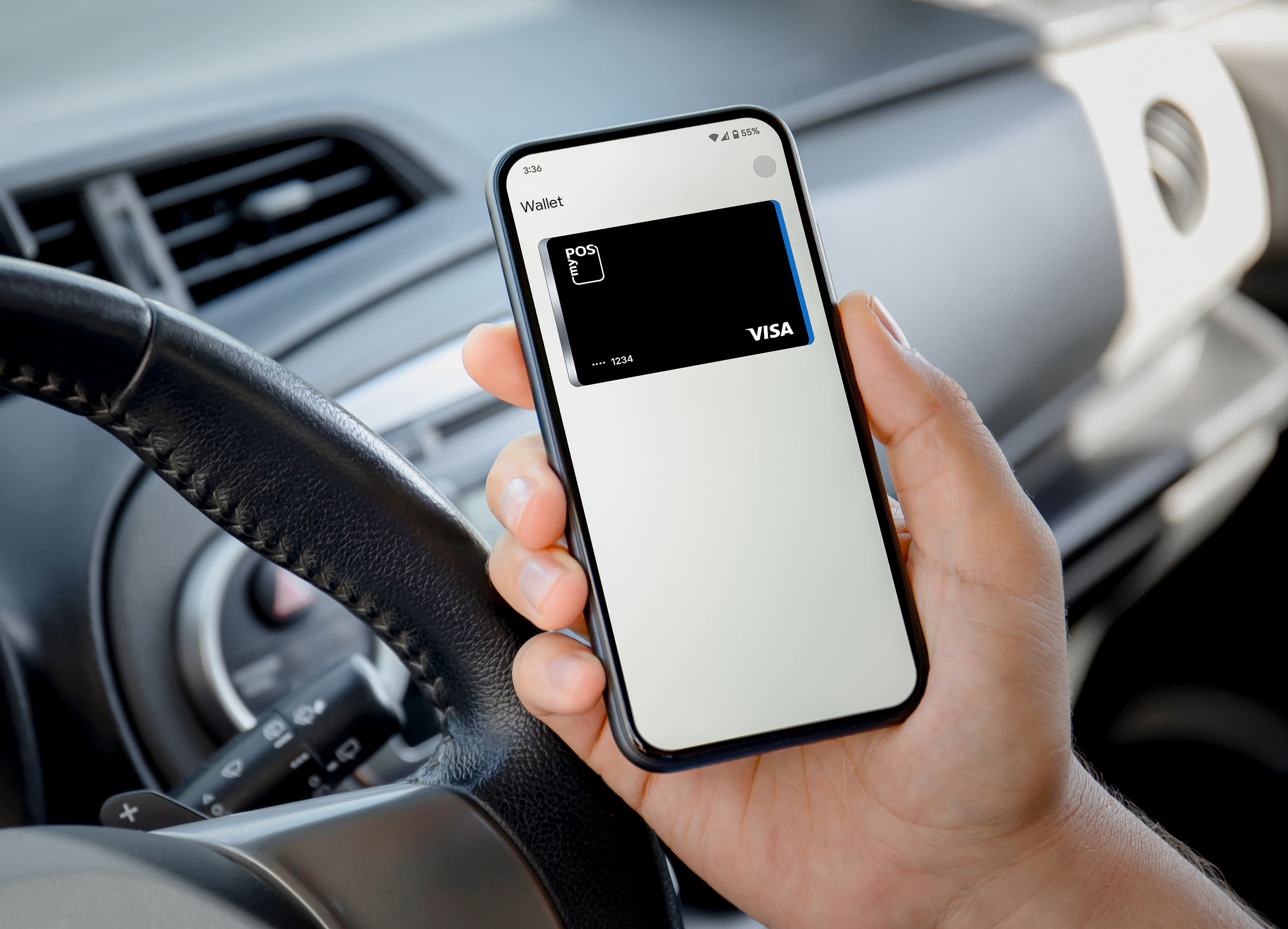 Card machines for taxi businesses